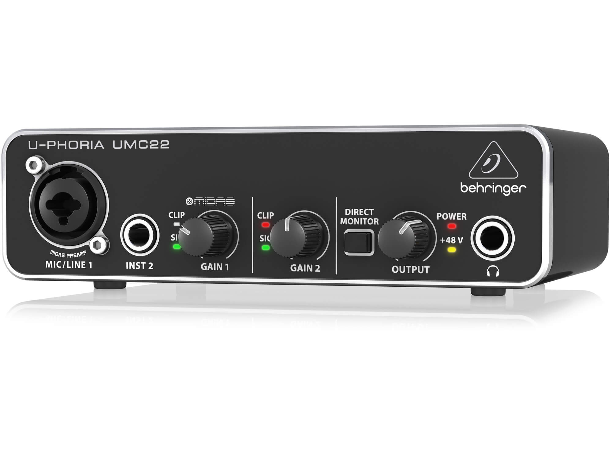 Soundcard Behringer U-PHORIA UMC22