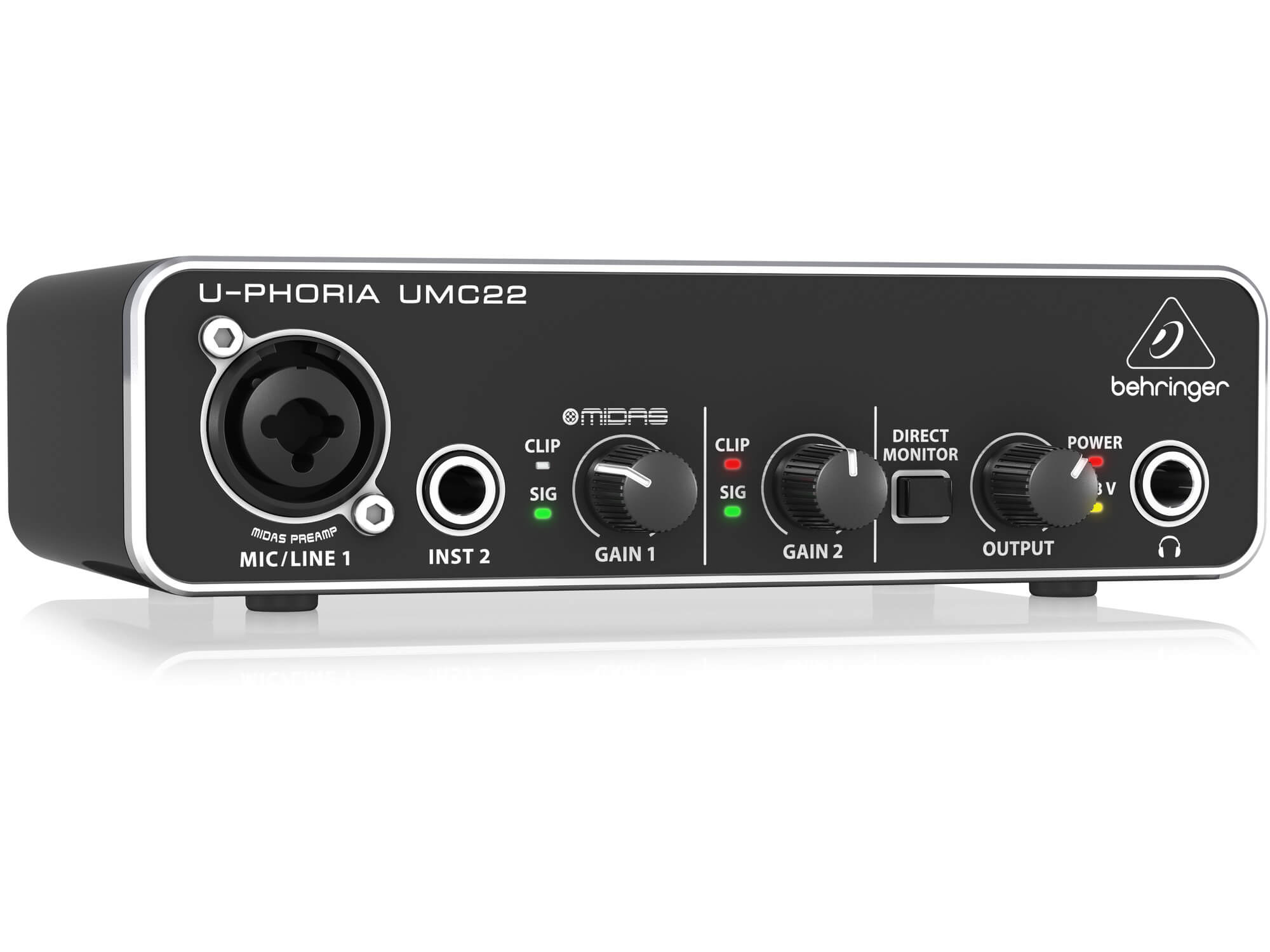 Soundcard Behringer U-PHORIA UMC22