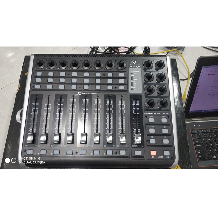 X-Touch Compact Bàn chỉnh mixer behringer xr12, xr16, xr18, x18, x32rack