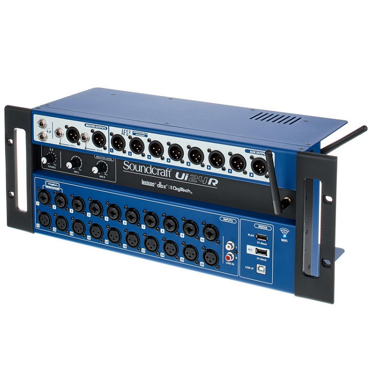 Bộ trộn âm thanh-Mixer Digital SOUNDCRAFT UI24R